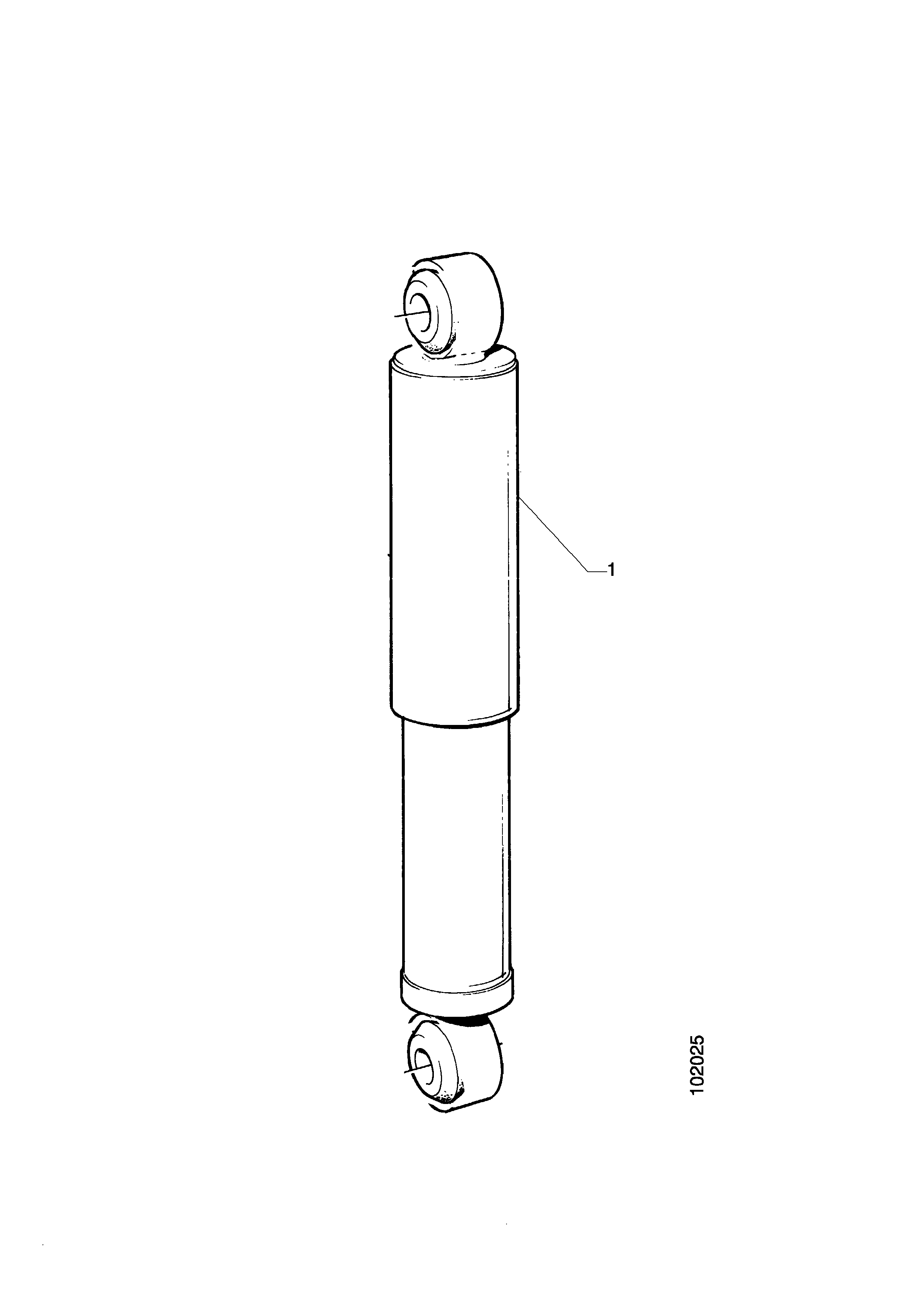 1519630 Амортизатор заднего моста для Scania производитель Scania