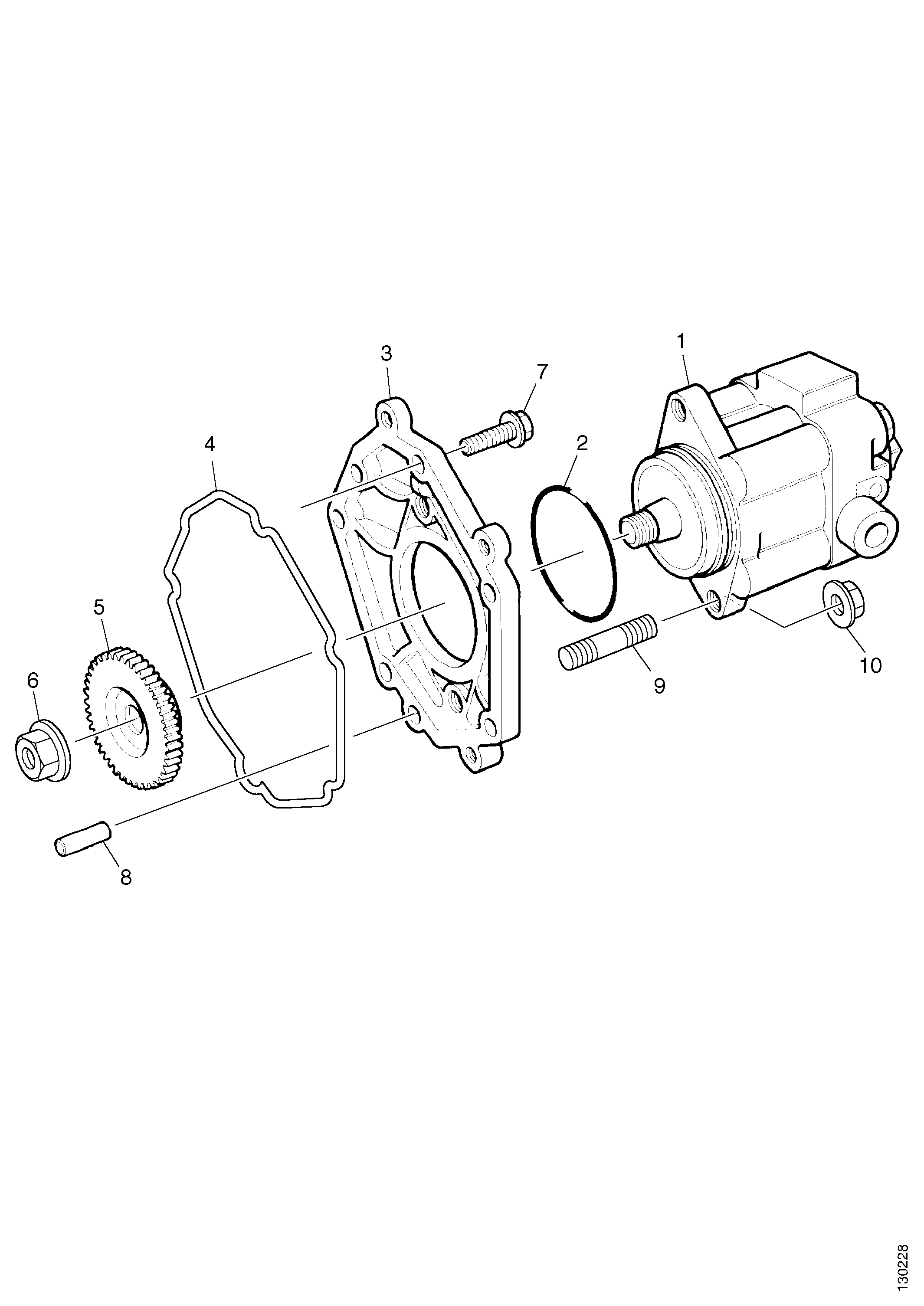 1333790 Насос гидравлический гидроусилителя руля для Scania ...