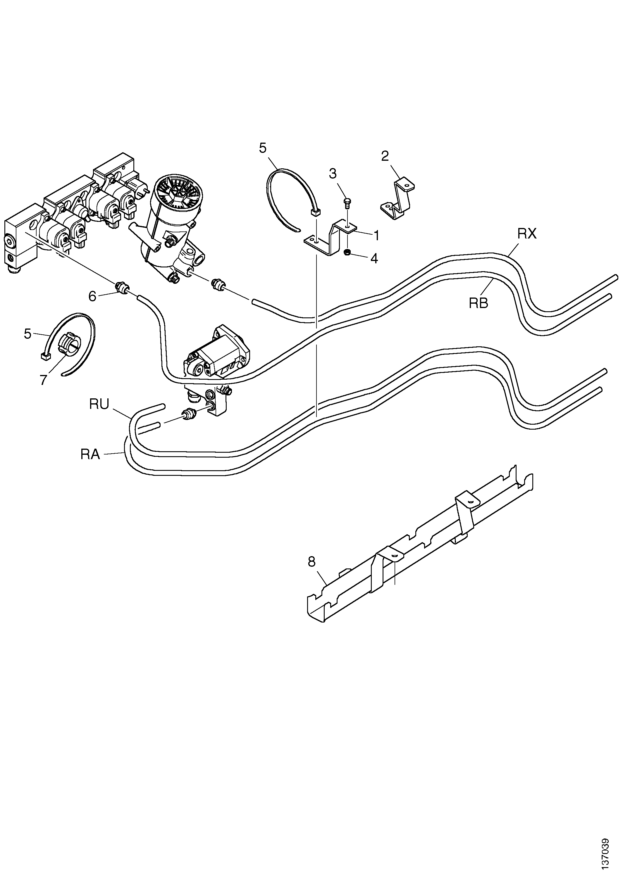 1429875 Направляющая для Scania производитель Scania
