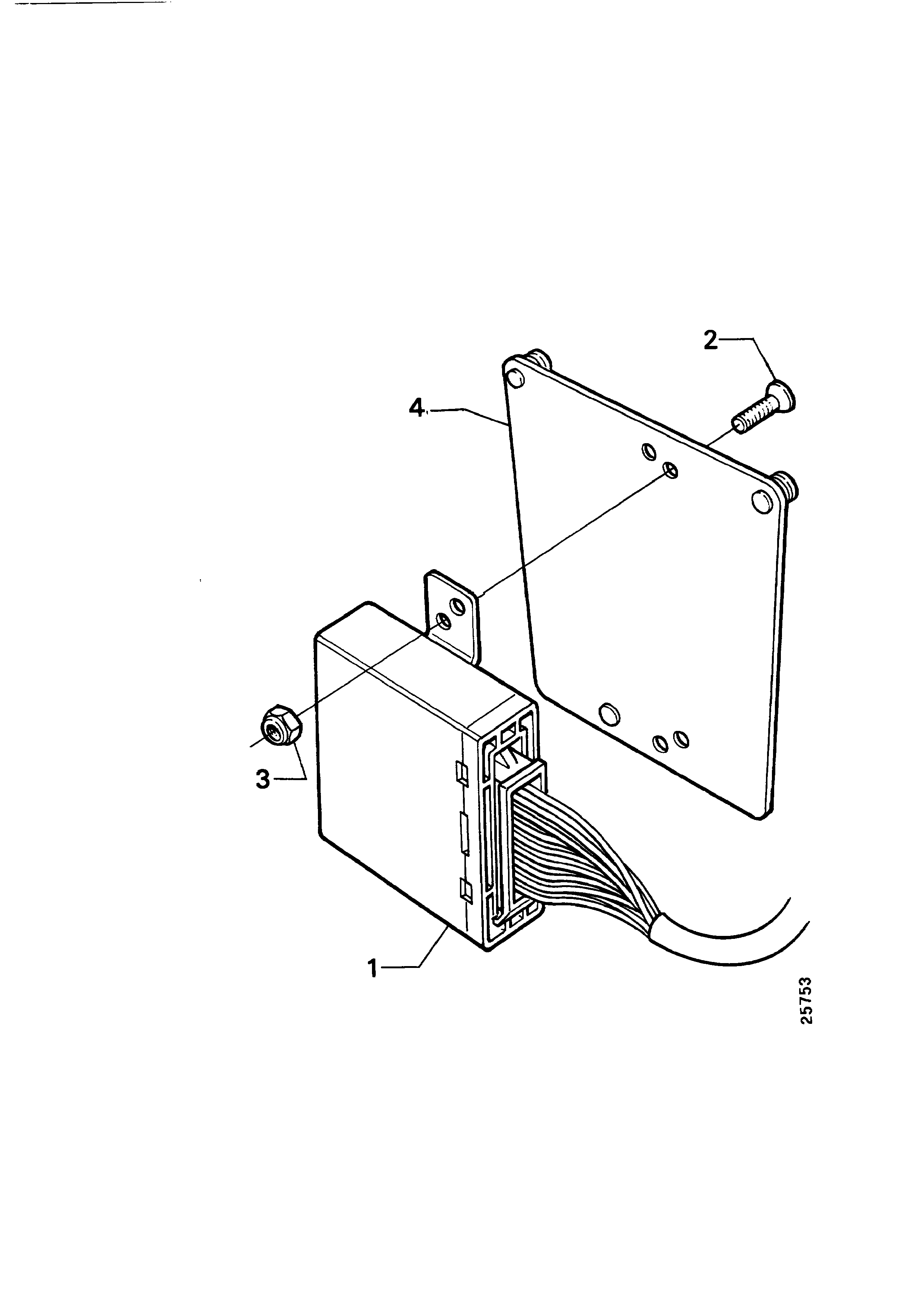 1404233 Электронный блок управления ECAS 6X2 35 полюсов для Scania ...