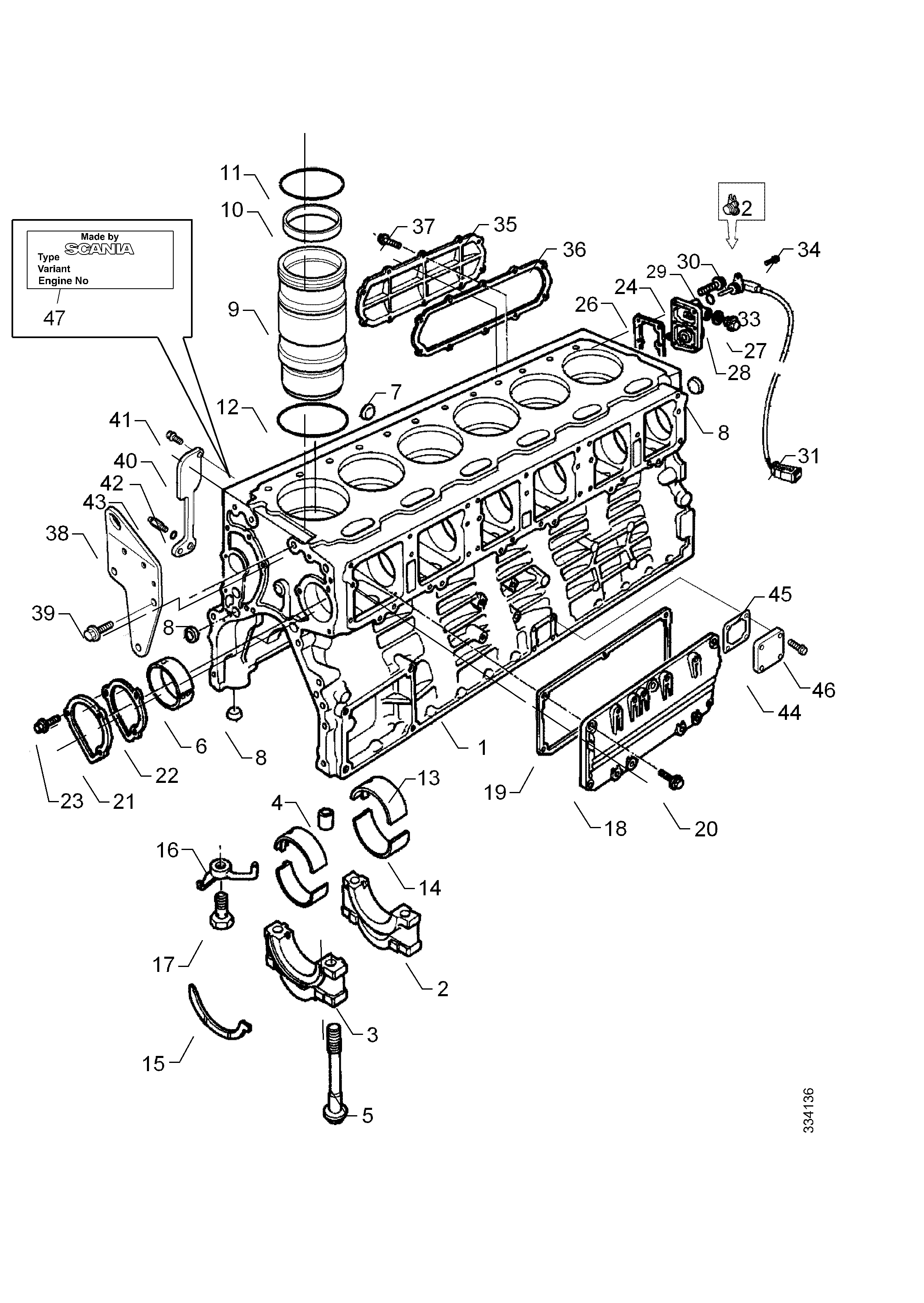 1865317 Датчик температуры T33 PDE DС11 01/02/03/04 E44.A7 для Scania ...