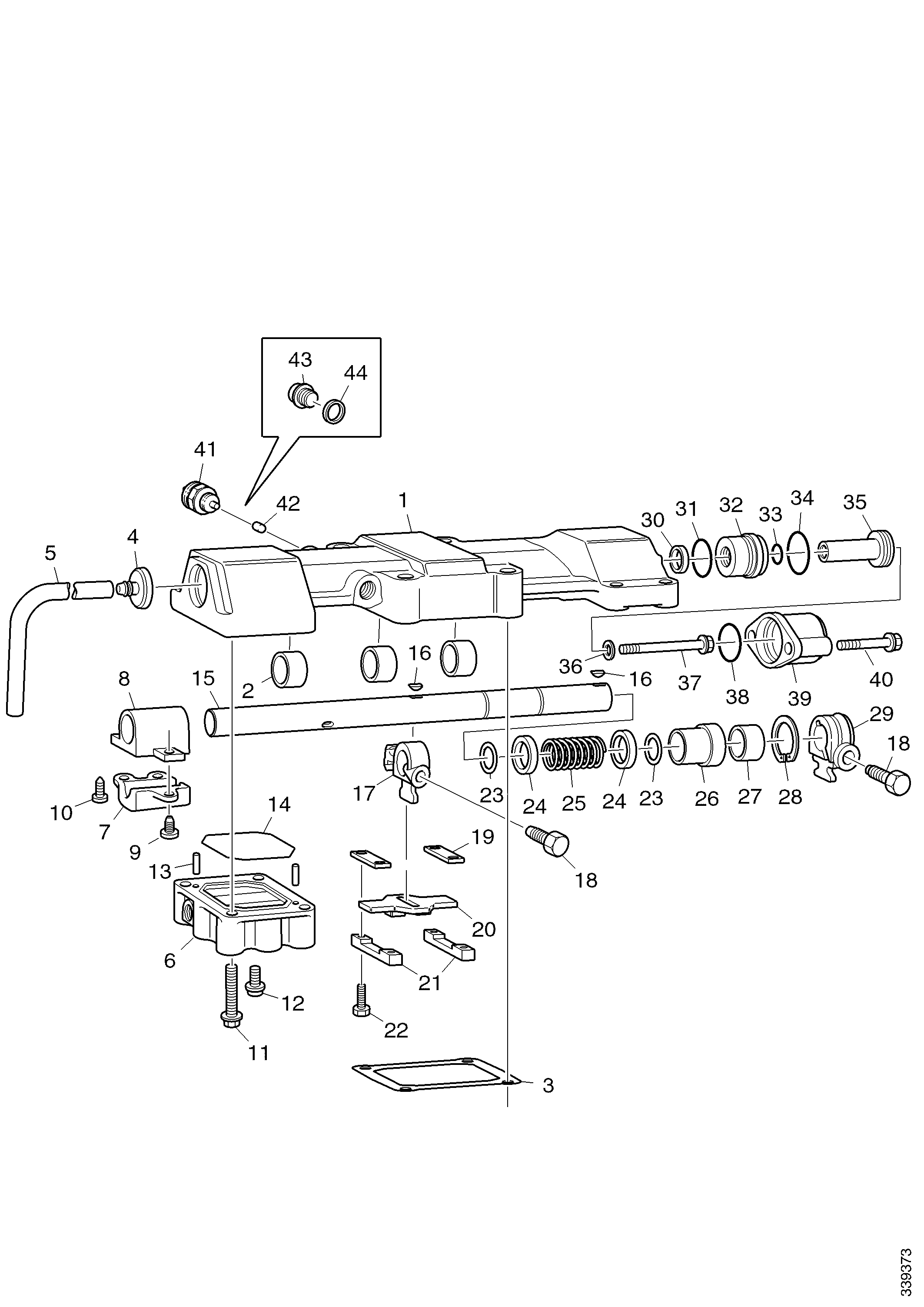 1545124 Датчик положения кулисы ( Хола ) Скания 5 серия для Scania ...